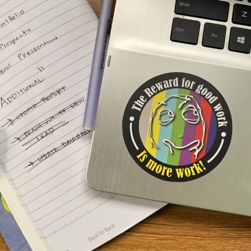 (de)Motivational Sticker Set (8 Stickers) - কাহন | Kahon